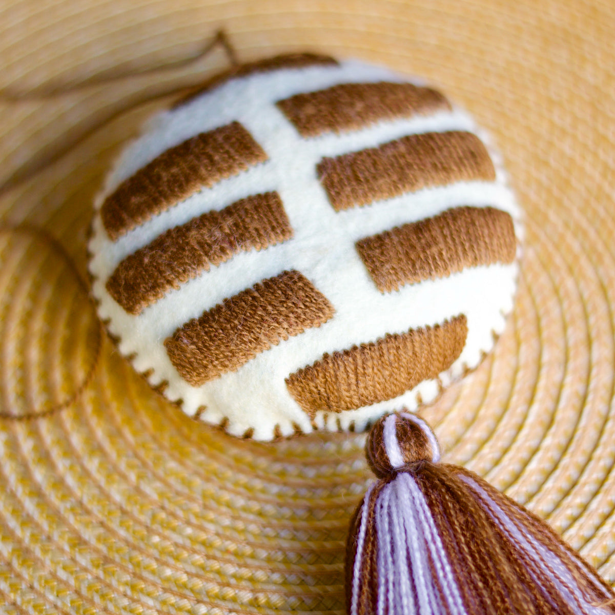 Concha Bag Charm – Mi Mundo Mexicano